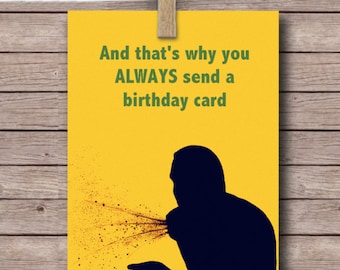 Arrested Development Birthday Card Bluth Funny no - Etsy