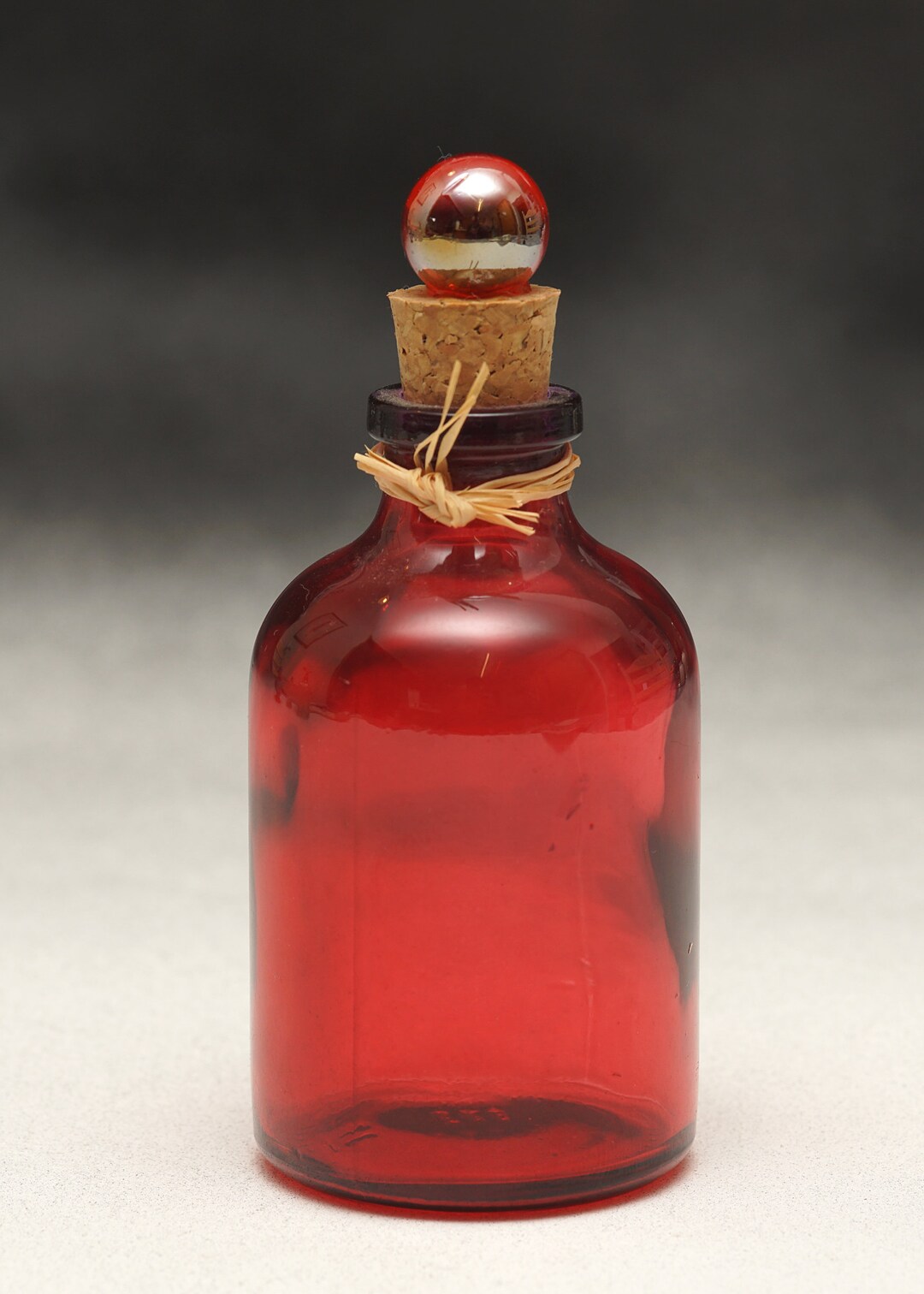 Cranberry Glass Perfume/ Cologne Bottle - Etsy