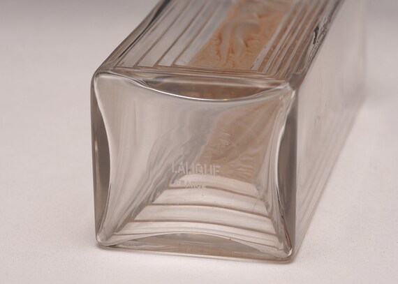 Lalique Duncan one nude crystal perfume bottle - Gem