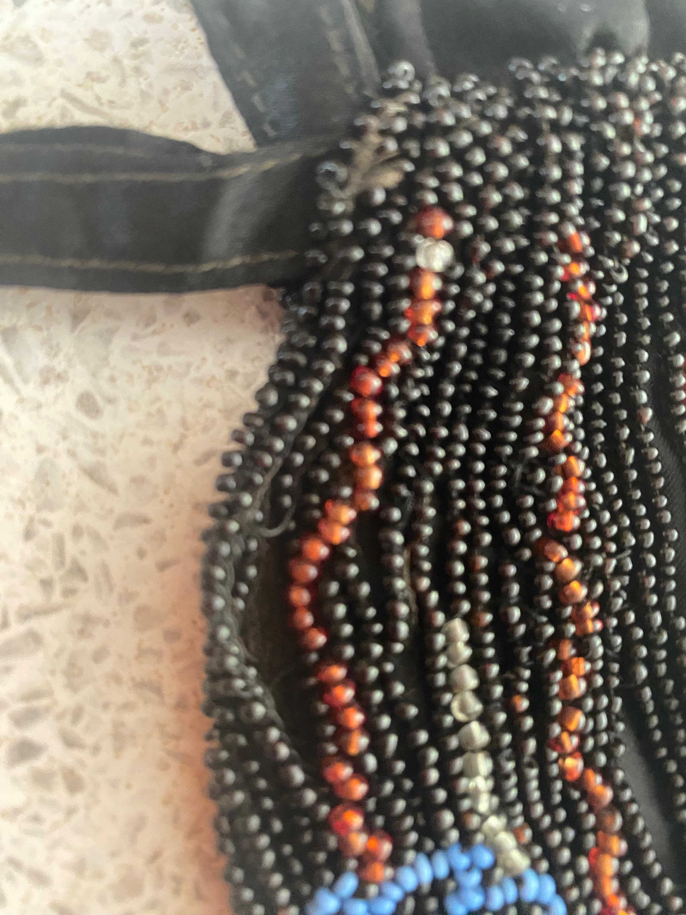 Victorian Hand Beaded Reticule Bag - Etsy