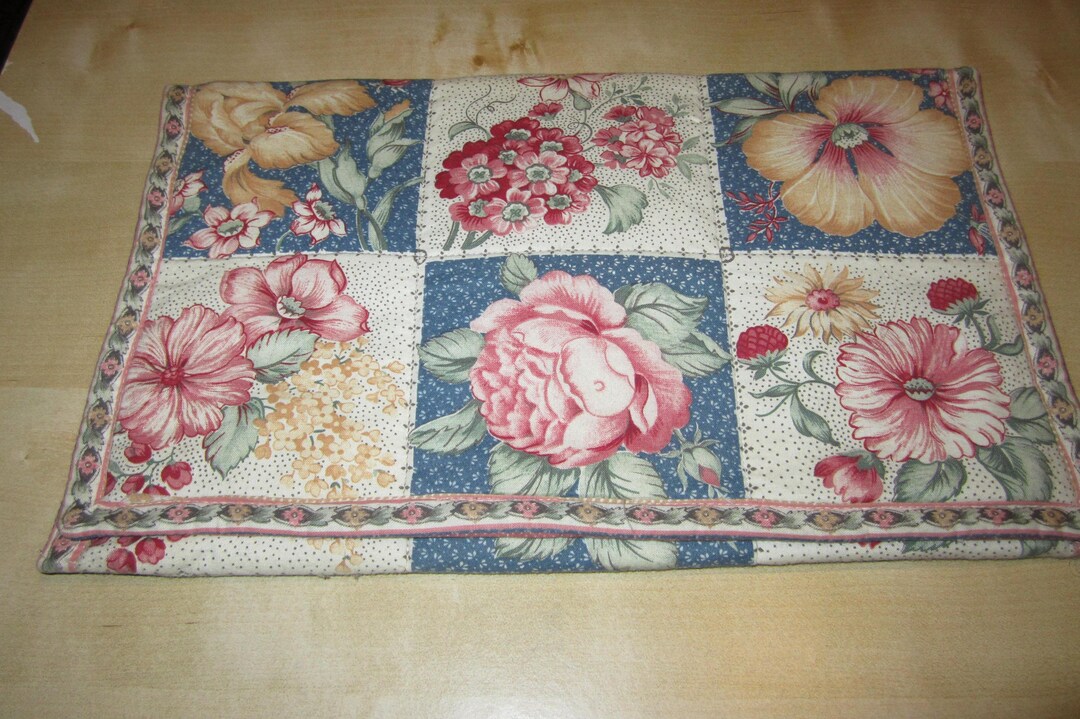 Suttles and Seawinds Limited Floral Fabric Quilted Clutch, Made in Nova ...