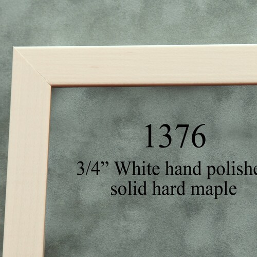 Hard Maple Wooden Picture Frame Natural Wood Custom Picture - Etsy