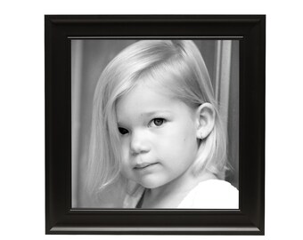 Black Square Picture Frame | Etsy