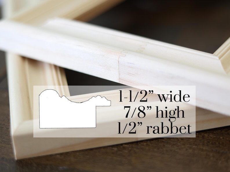 Do It Yourself Frames Unfinished Raw Picture Frames Ready to Paint 4x6 5x7 8x10 11x14 Frames - Etsy