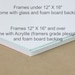 Hard Maple Wooden Picture Frame, Natural Wood Custom Picture Frames ...