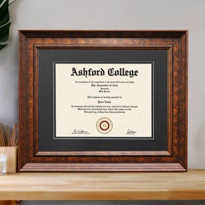 2025 Senior Graduation Gift, Frame for College Degree, Elegant Rich ...