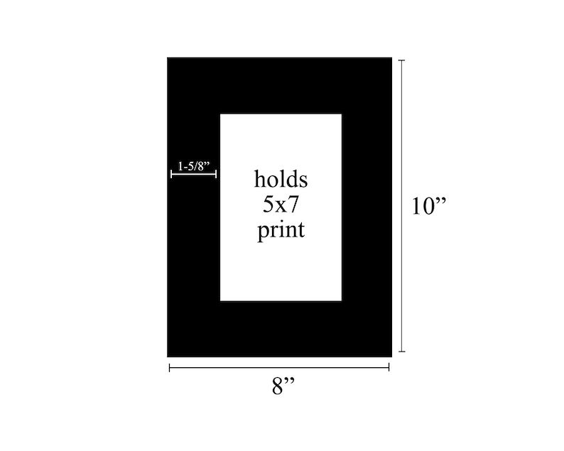 Matboard Beveled Cut Matboards 8x10 Mat - Etsy