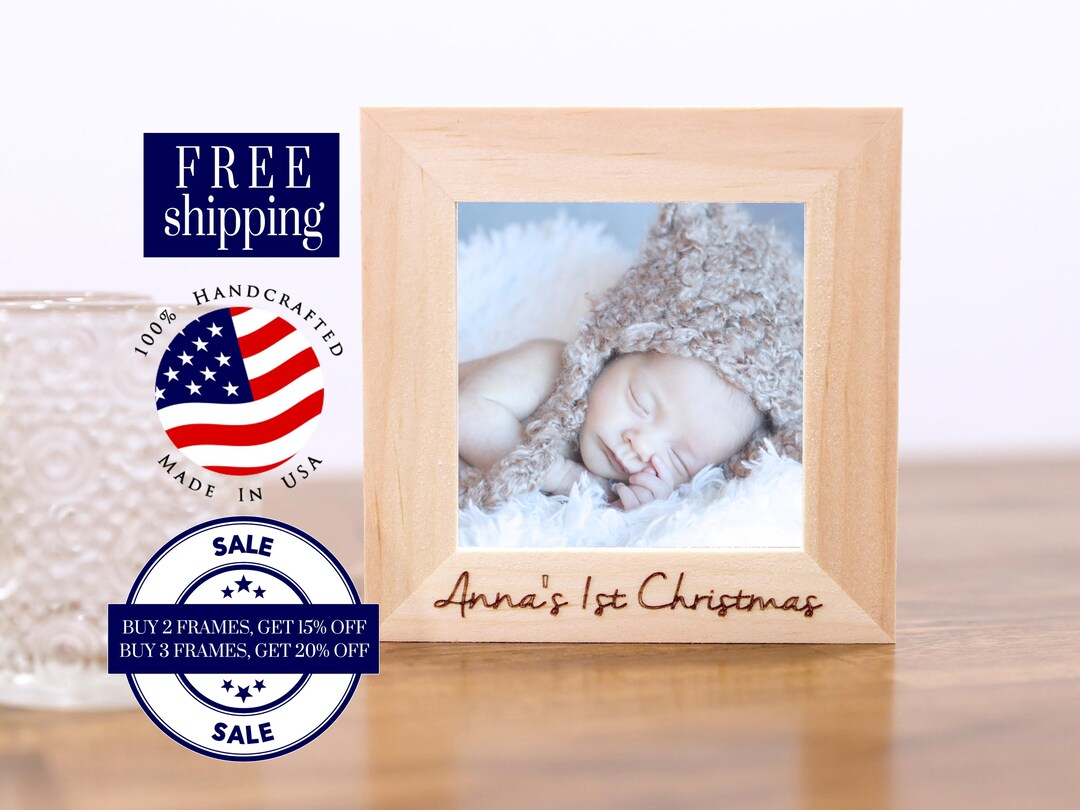 Small Photo Frames, Mini Personalized Gift Frames, Desk Frame for ...