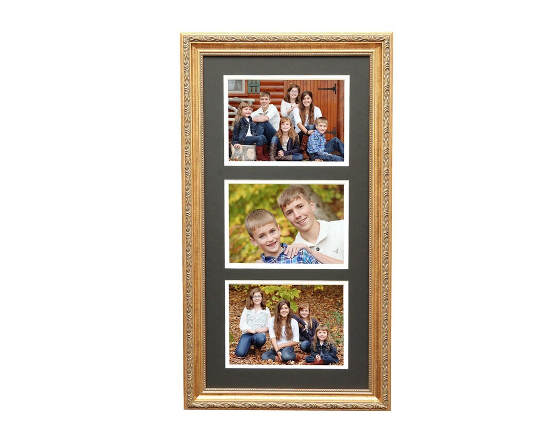 Family Picture Frame Photo Collage Frame Gold Frame With Multiple ...