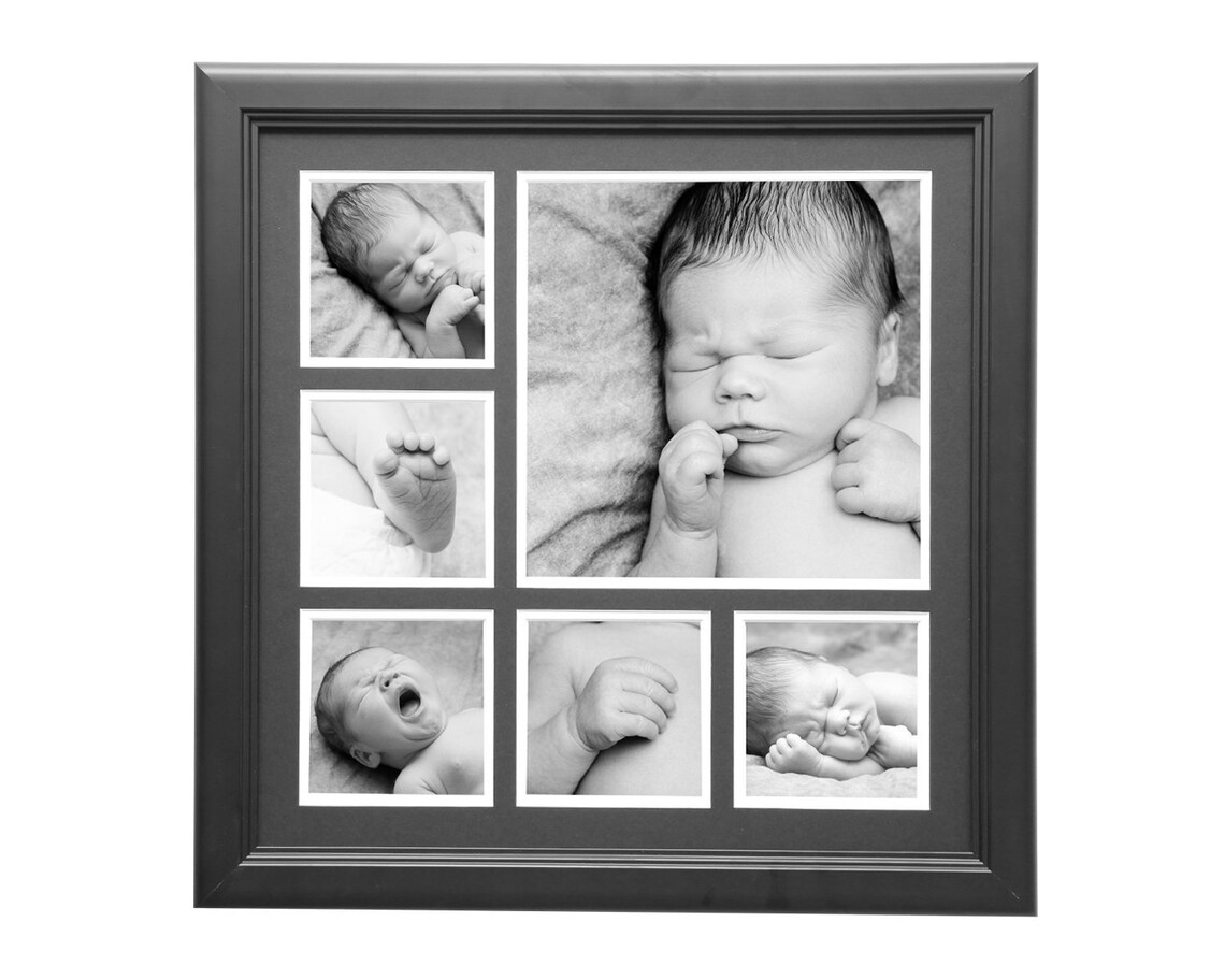 Photo Frame Collage Black Collage Picture Frame - Etsy
