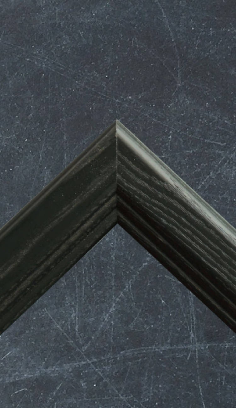 Solid Ash Black Handmade Photo Frame Wall Decor Black Wooden - Etsy