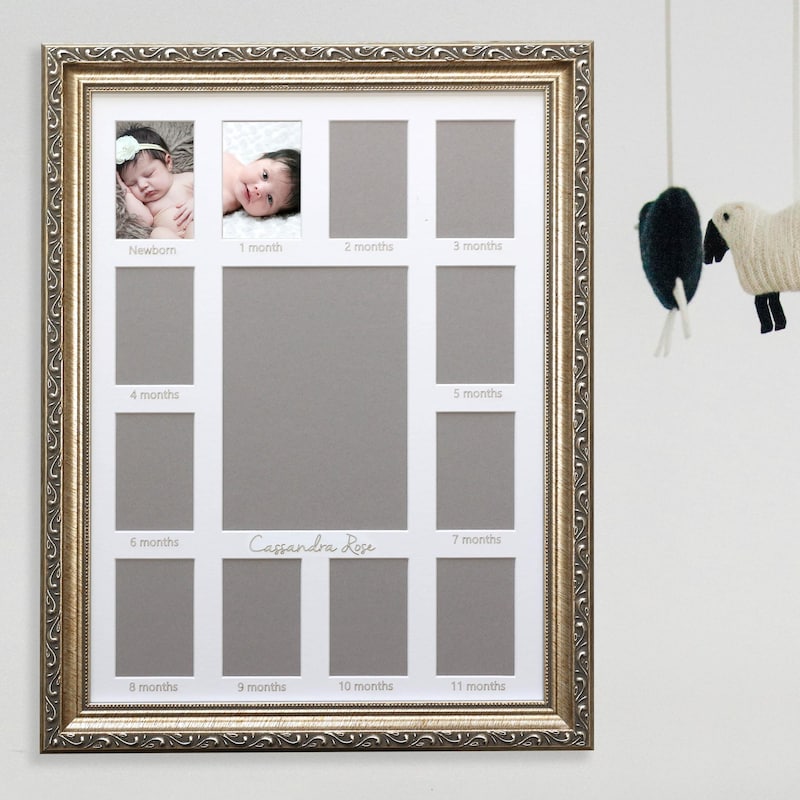 Custom Monthly Baby Picture Frame - Etsy