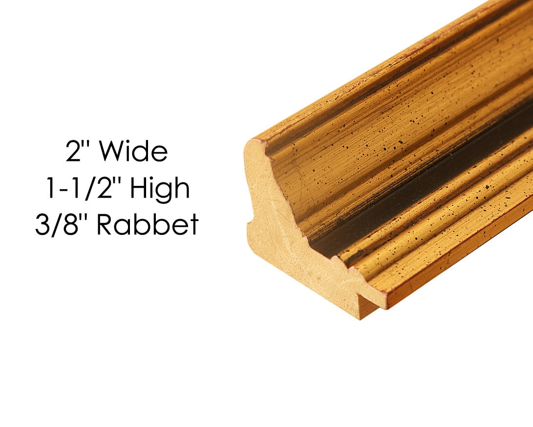 Gold Black Panel Picture Frame Gold Leaf Photo Frame - Etsy