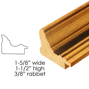 Gold Black Panel Picture Frame, Gold Leaf Photo Frame, 5x7 8x10 11x14 ...