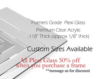 Plexiglass for Picture Frame | Etsy
