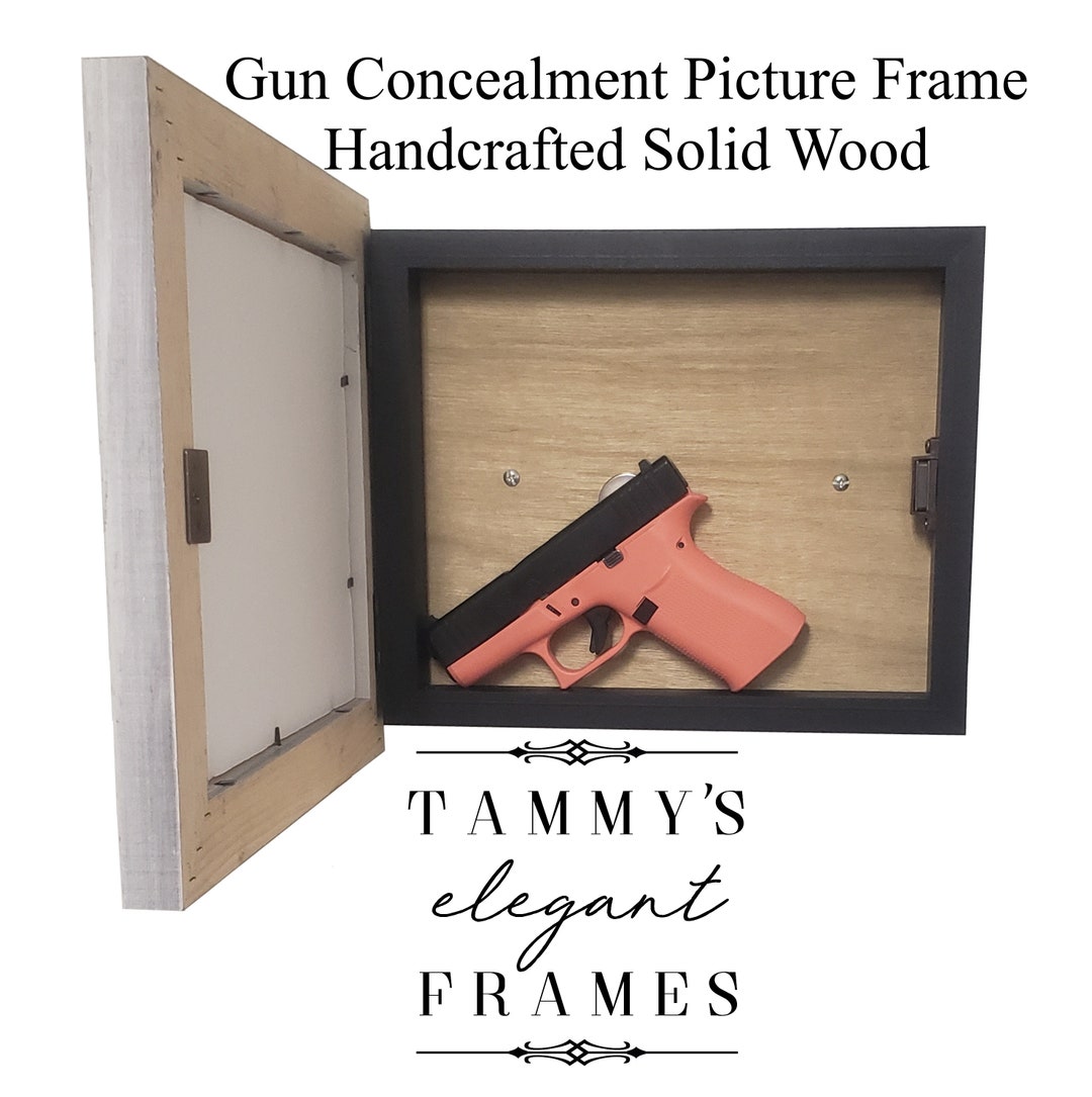 Perfect Gift for Her, Handgun Concealment Picture Frame for Firearms ...