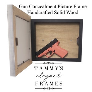 Handgun Concealment Picture Frame - Etsy