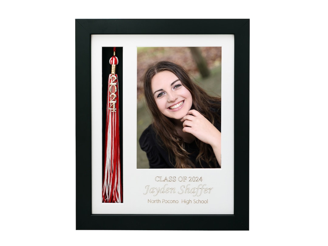 Graduation Tassel Frame, Custom Personalized Grad Gift, Class Of ...