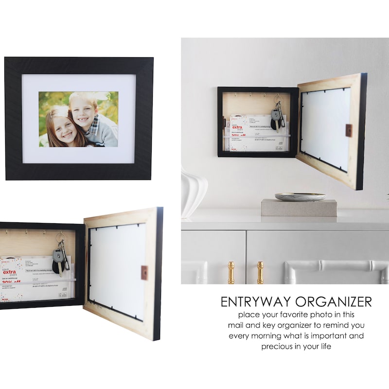 Hidden Key Holder Frame - Etsy