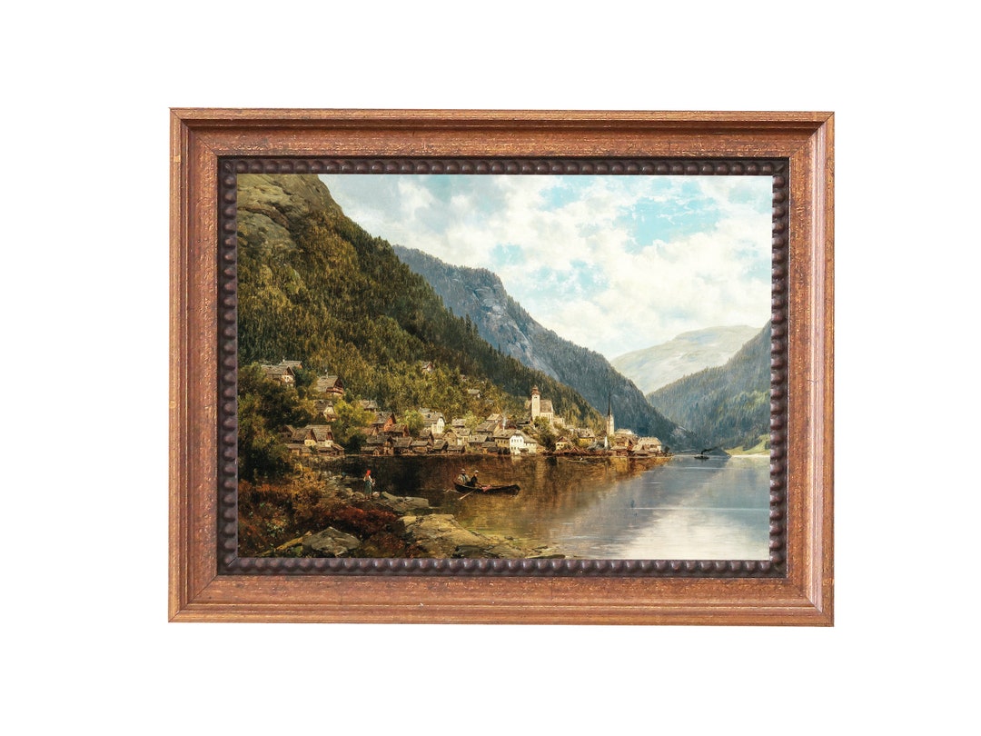 Antique Gold Frame, Vintage Gold Picture Frame, Solid Wood Frame, Gold ...