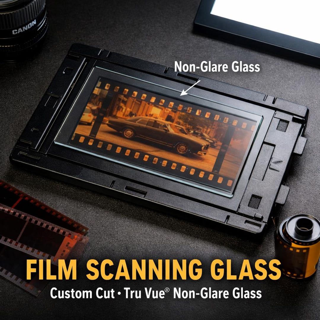 Film Scanning Glass – Non-glare Reflection Control Glass for Photo ...