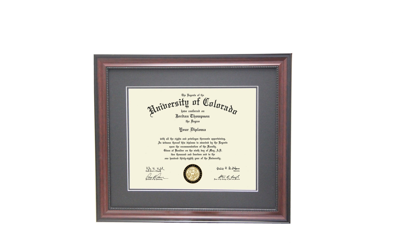 High School Diploma Frame 11 X 14 Professional College - Etsy