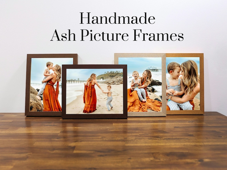 Beautiful Handmade Frames, Custom Wood Picture Frames, Solid Ash ...