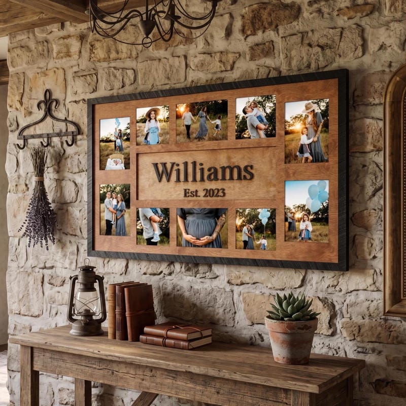 Engraved Multi Frames - Etsy