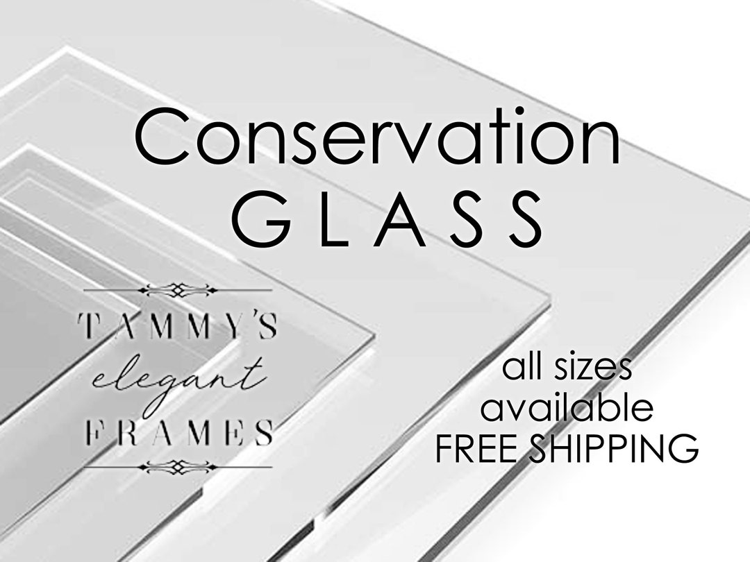 Conservation Glass, UV Blocking Framers Glass, High Quality Picture ...