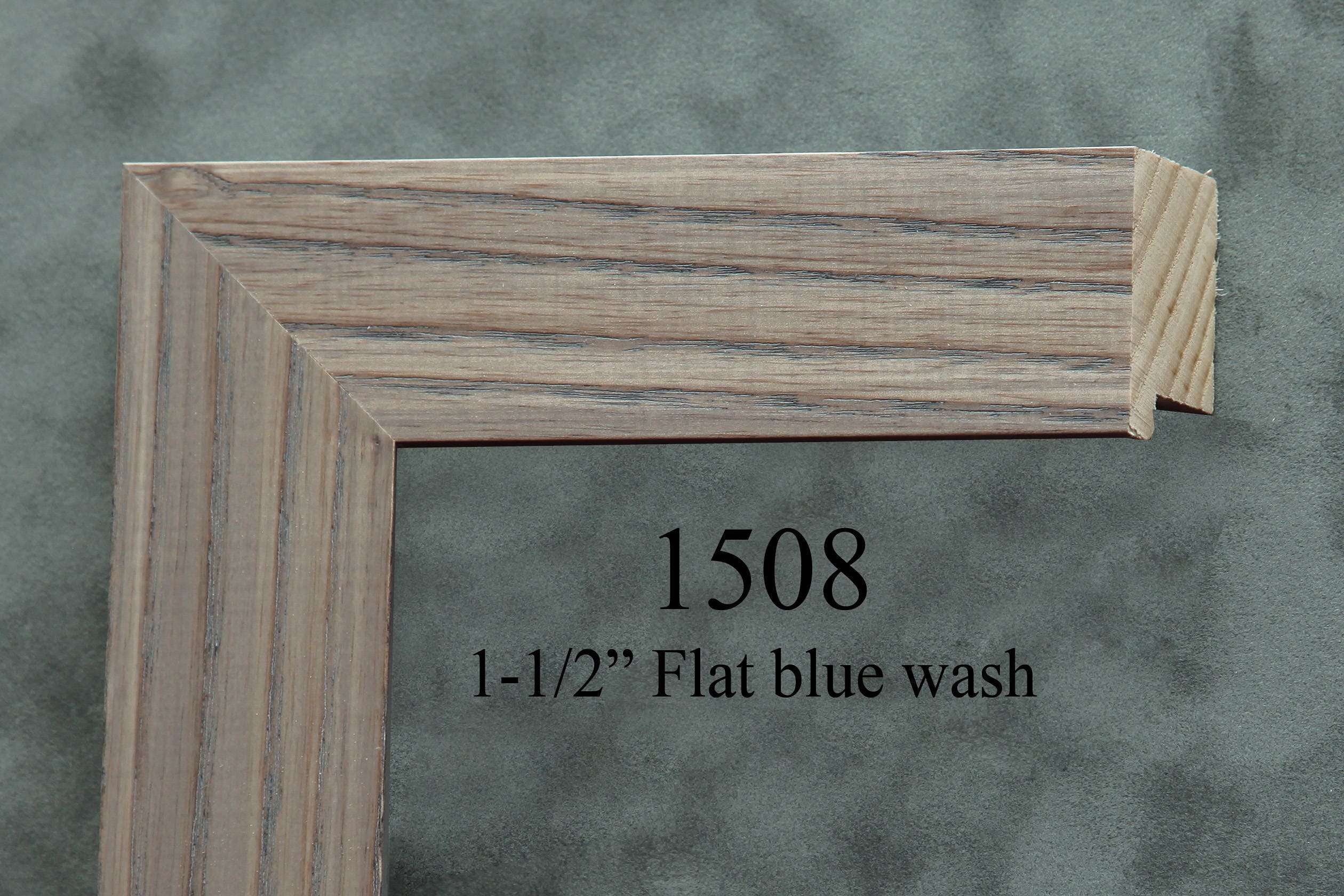 Flat Blue Wash Ash Picture Frame Handmade Home Decor Hand - Etsy