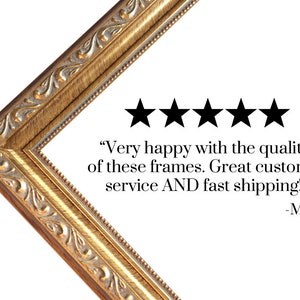 Gold Wall Gallery Frame, Antique Gold Picture Frame, Perfect Gold Frame ...