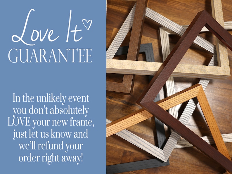 Beautiful Handmade Frames, Custom Wood Picture Frames, Solid Ash ...