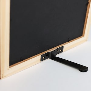 Picture Frame Easel - Metal Easel Stand - DIY Stand up Frame - Easy ...