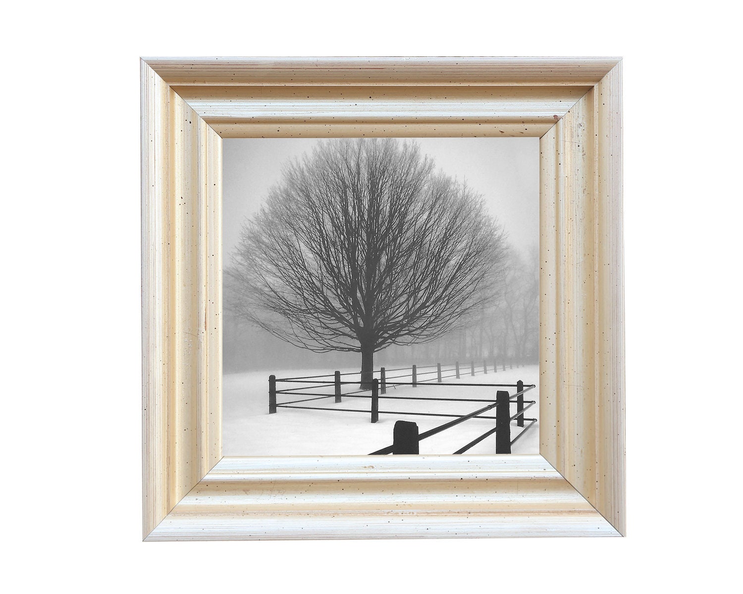 Square Silver Picture Frame Large Silver Antique Decor - Etsy