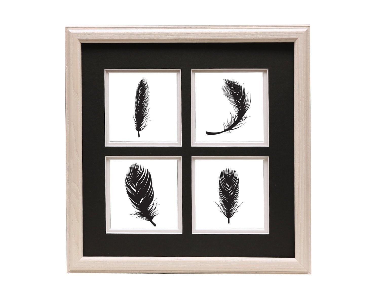 White Collage Photo Frame 12 X 12 Square Picture Frame - Etsy