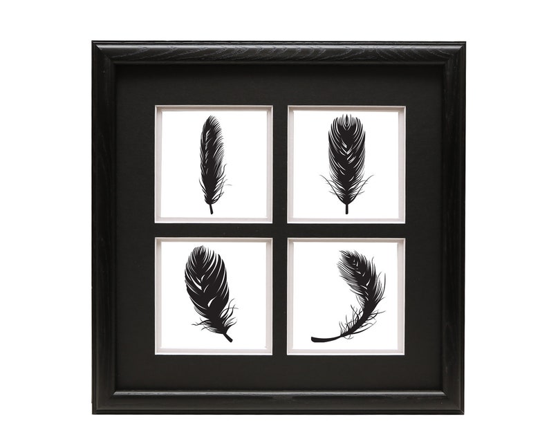 Black Collage Photo Frame 12 X 12 Square Picture Frame - Etsy