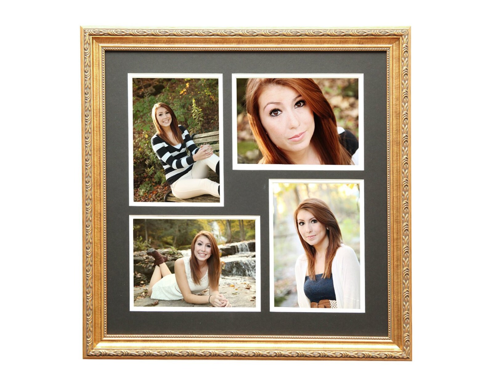 Picture Frame Collage Gold Photo Frame With 4x6 Openings | Etsy