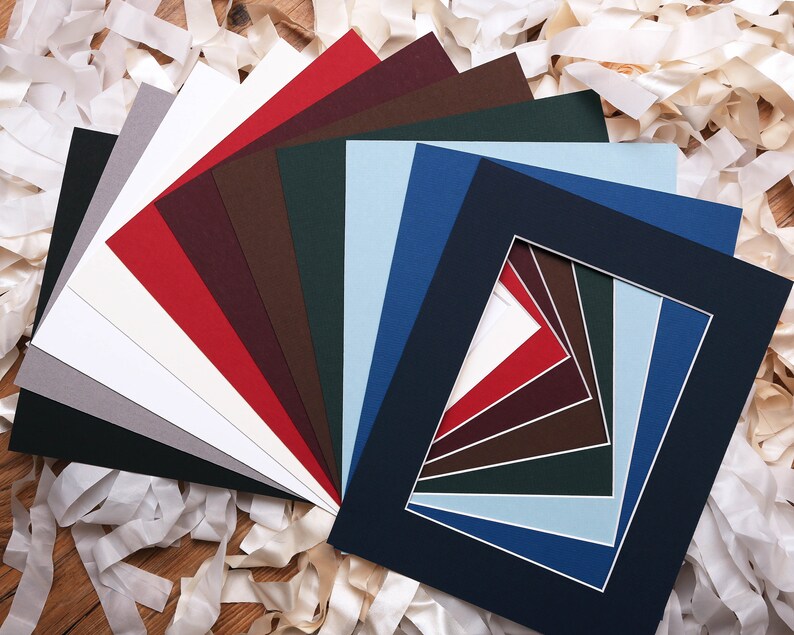 Matboard Beveled Cut Matboards 16x16 Mat - Etsy