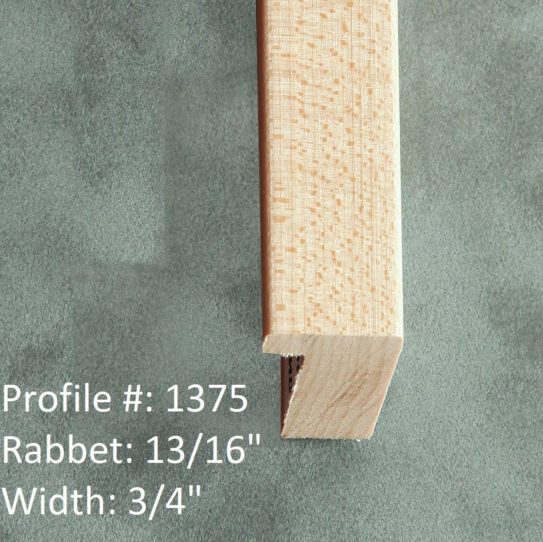 Hard Maple Wooden Picture Frame Natural Wood Custom Picture - Etsy