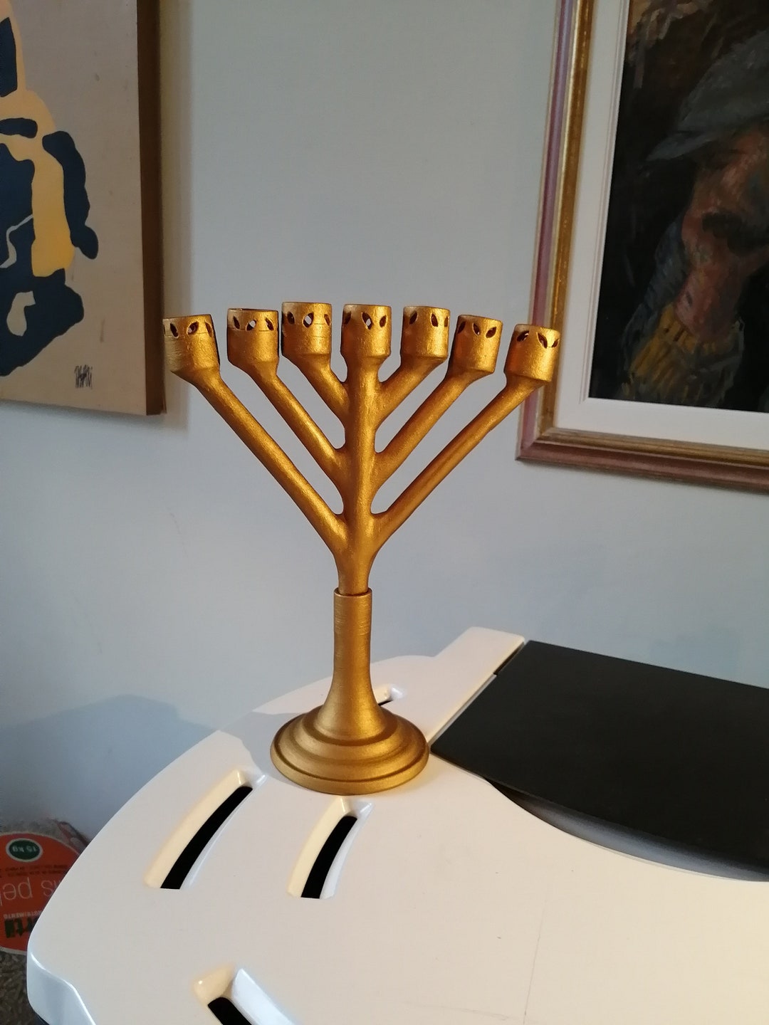 Pottery Menorah - Etsy