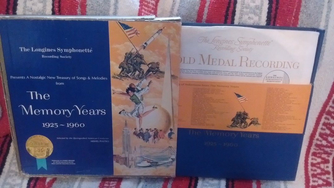The Memory Years 1925-1960 - Etsy