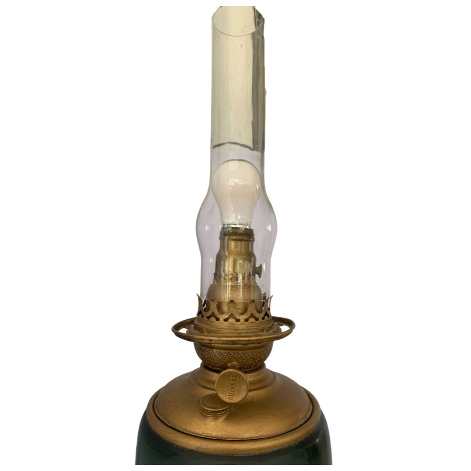 Victorian Oil Lamp Converted to Electric Success Lamp Co - Etsy