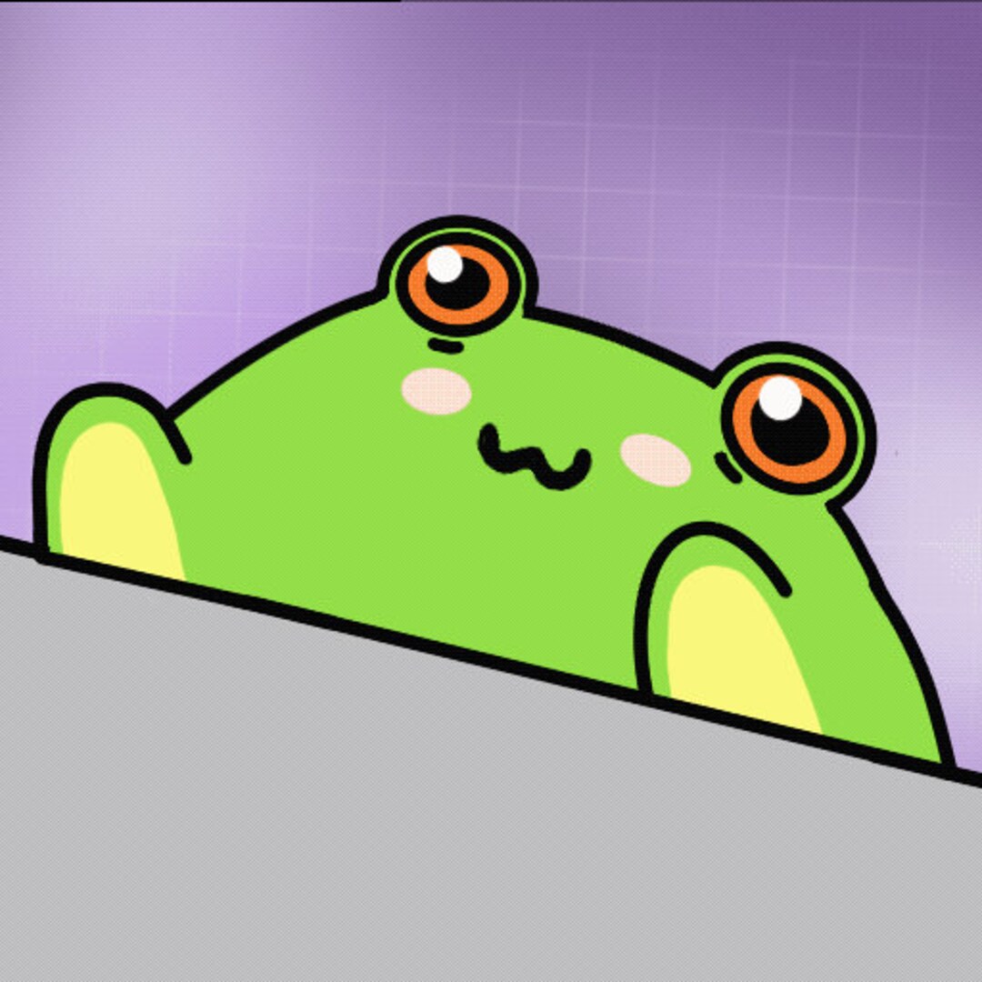 Frog Bongo | Twitch Animated Emote - Etsy
