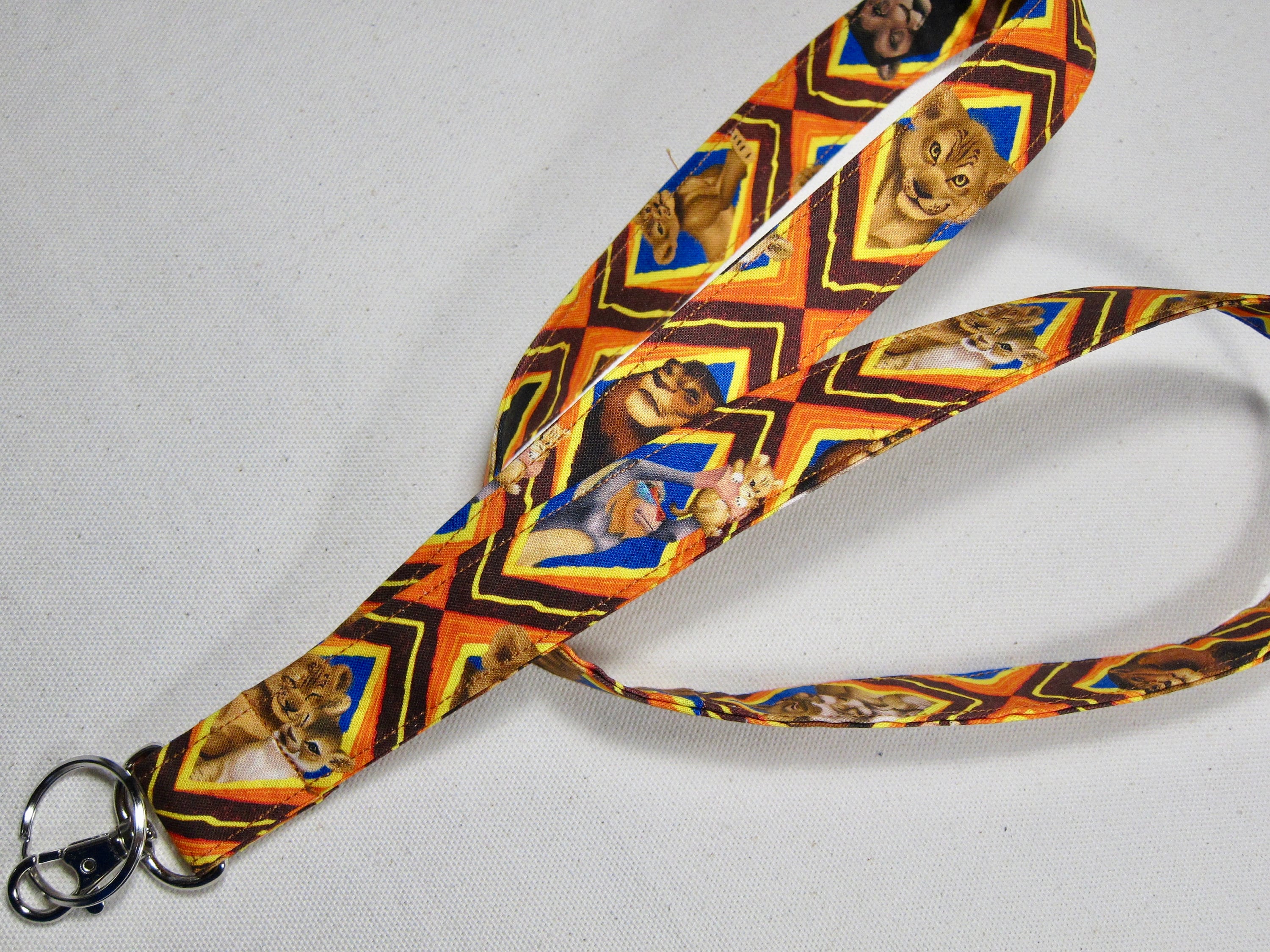 Lanyards or Key Fobs Featuring Disney Inspired Lion King | Etsy