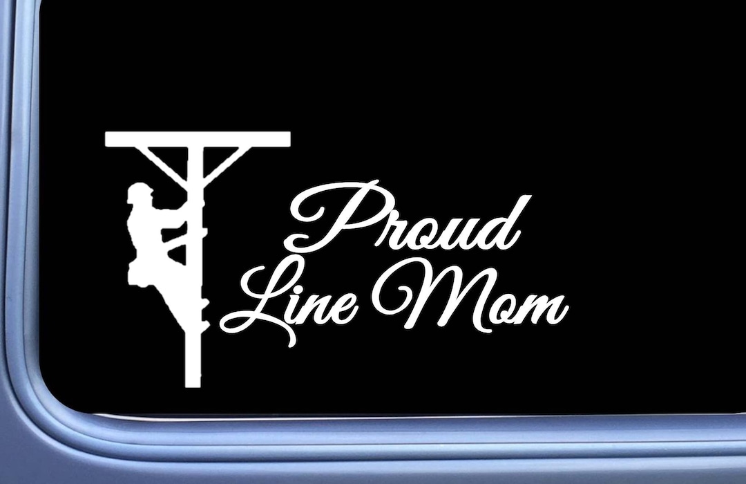 Lineman Sticker OS 167 Line Mom Decal Tools Boots Gloves - Etsy