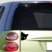 Peeking Cat Sticker Decal Tp184 for Car Bumper Window Wall Vinyl - Etsy