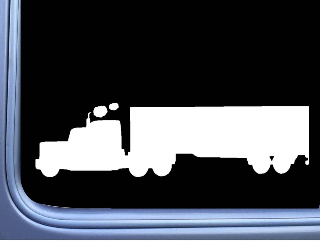 Semi Truck Sticker Decal OS 125 Trucker Diesel Big Rig - Etsy