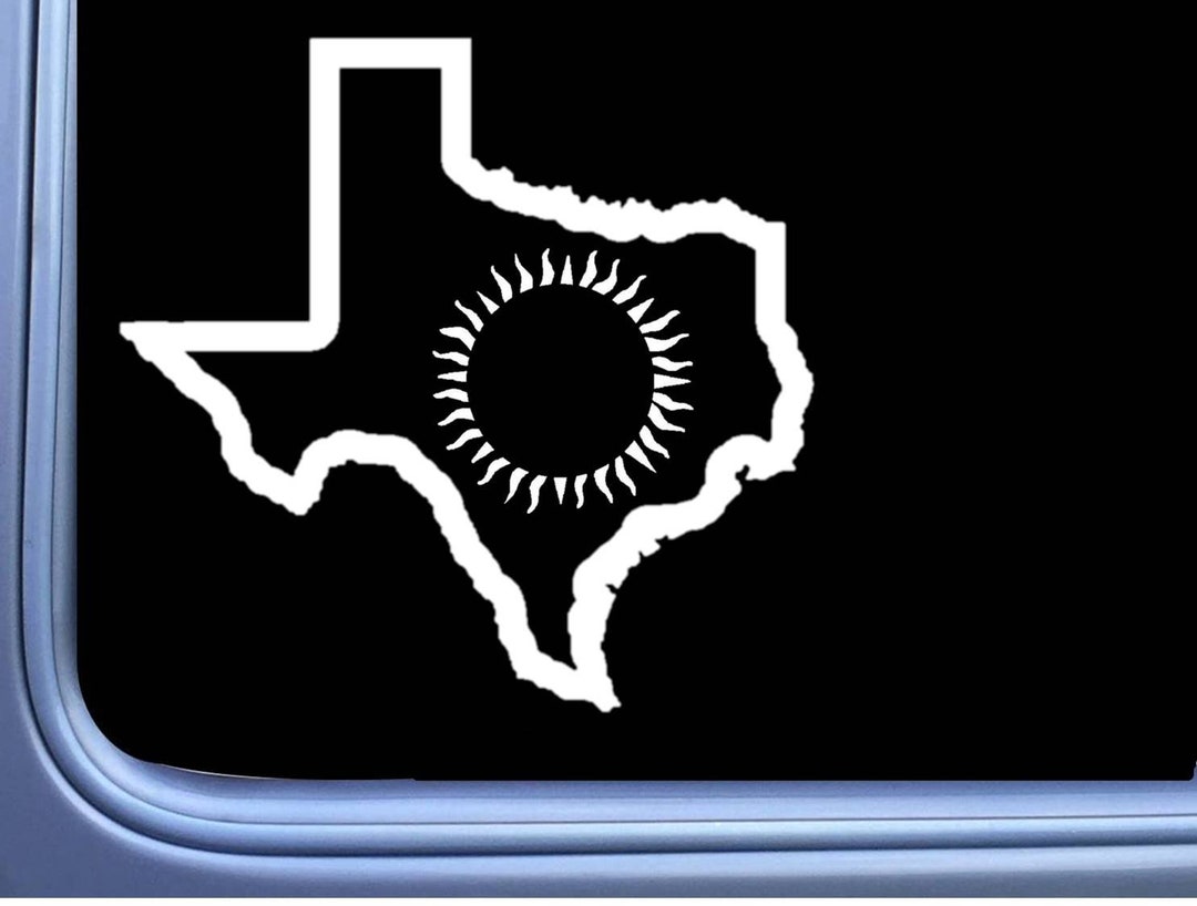 Eclipse Sticker Texas Decal OS 080 Decal Total Eclipse Decal - Etsy