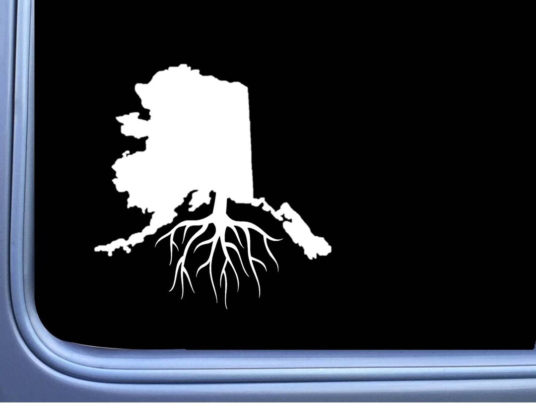 Alaska Roots M269 Sticker State Decal - Etsy