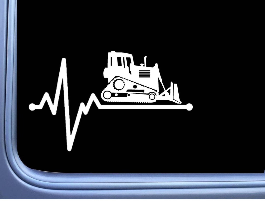 Bulldozer Lifeline Sticker OS 198 Vinyl Decal Dozer - Etsy